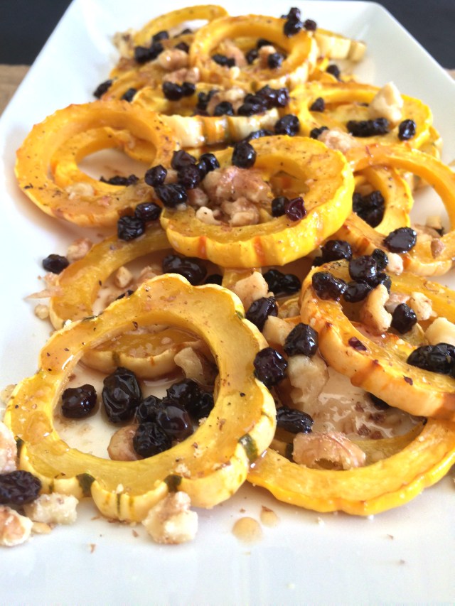 Delicata Squash with Currant Drizzle | The Ruby Kitchen