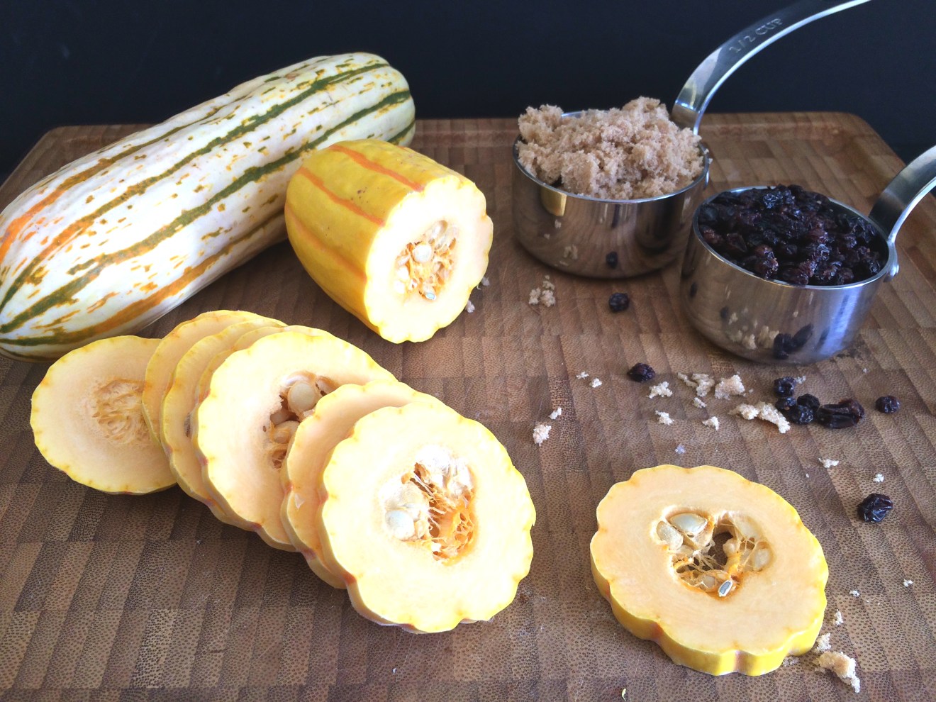 Delicata Squash with Currant Drizzle | The Ruby Kitchen