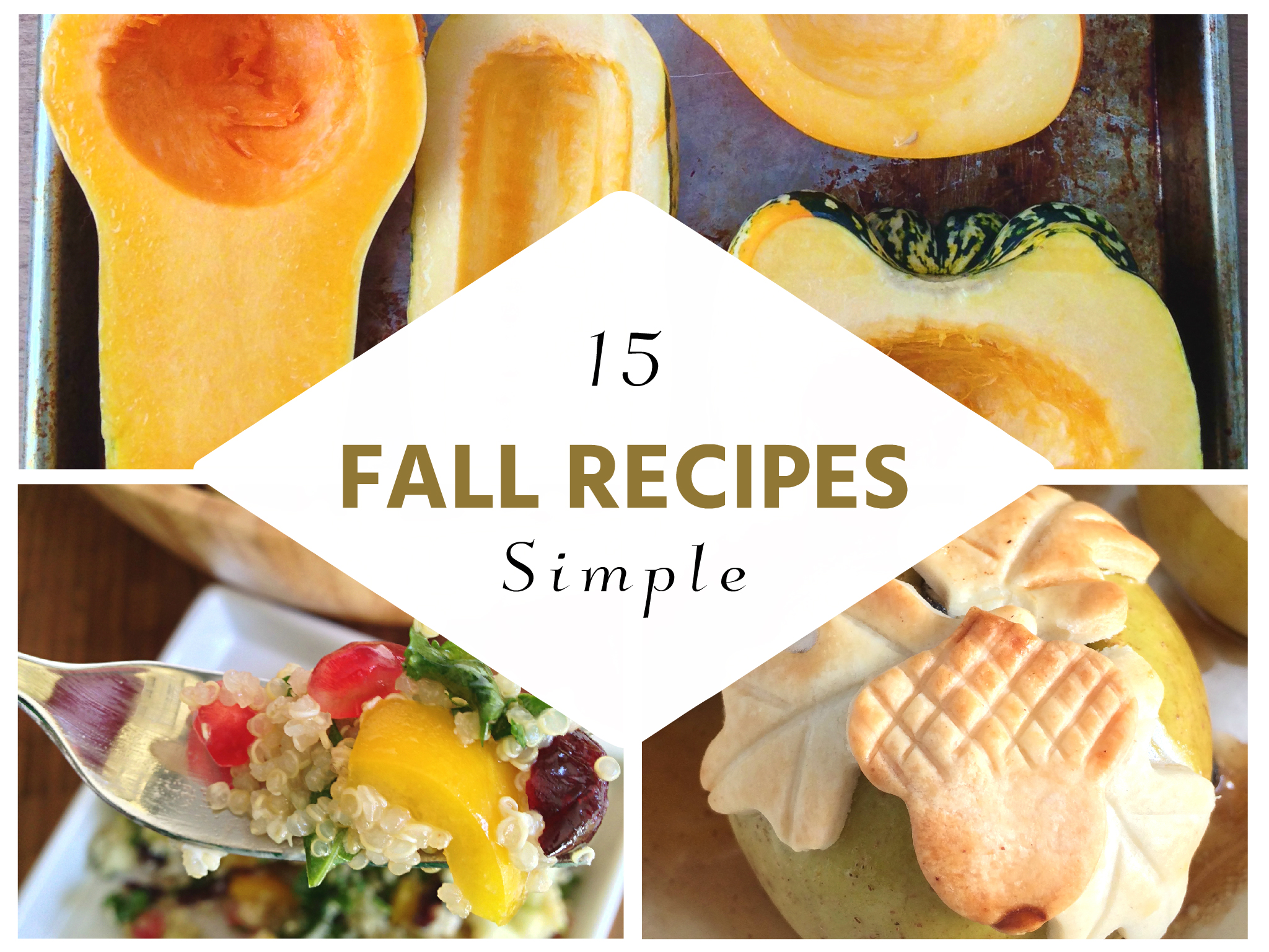 15 Simple Fall Recipes | The Ruby Kitchen