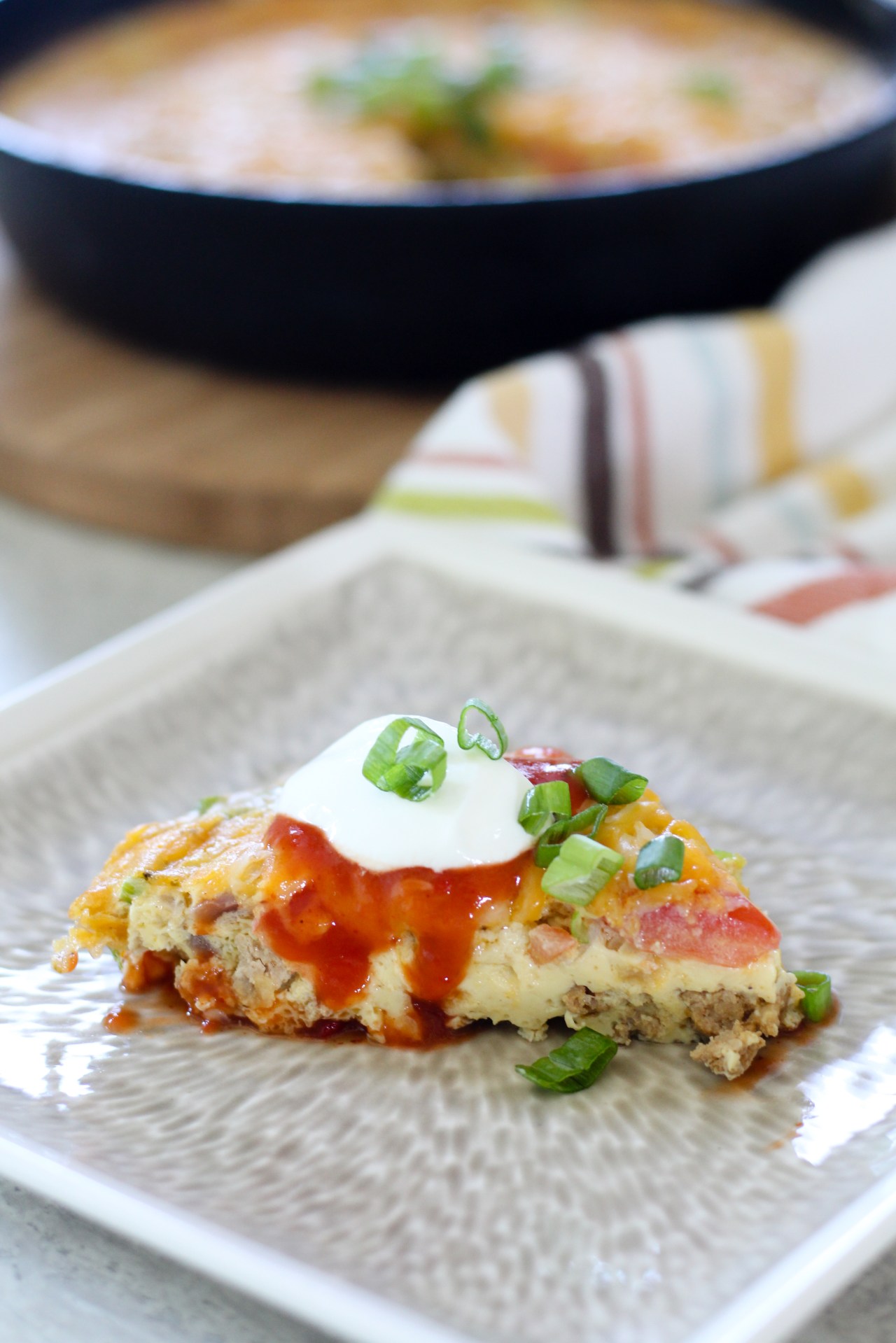 Taco Frittata | The Ruby Kitchen