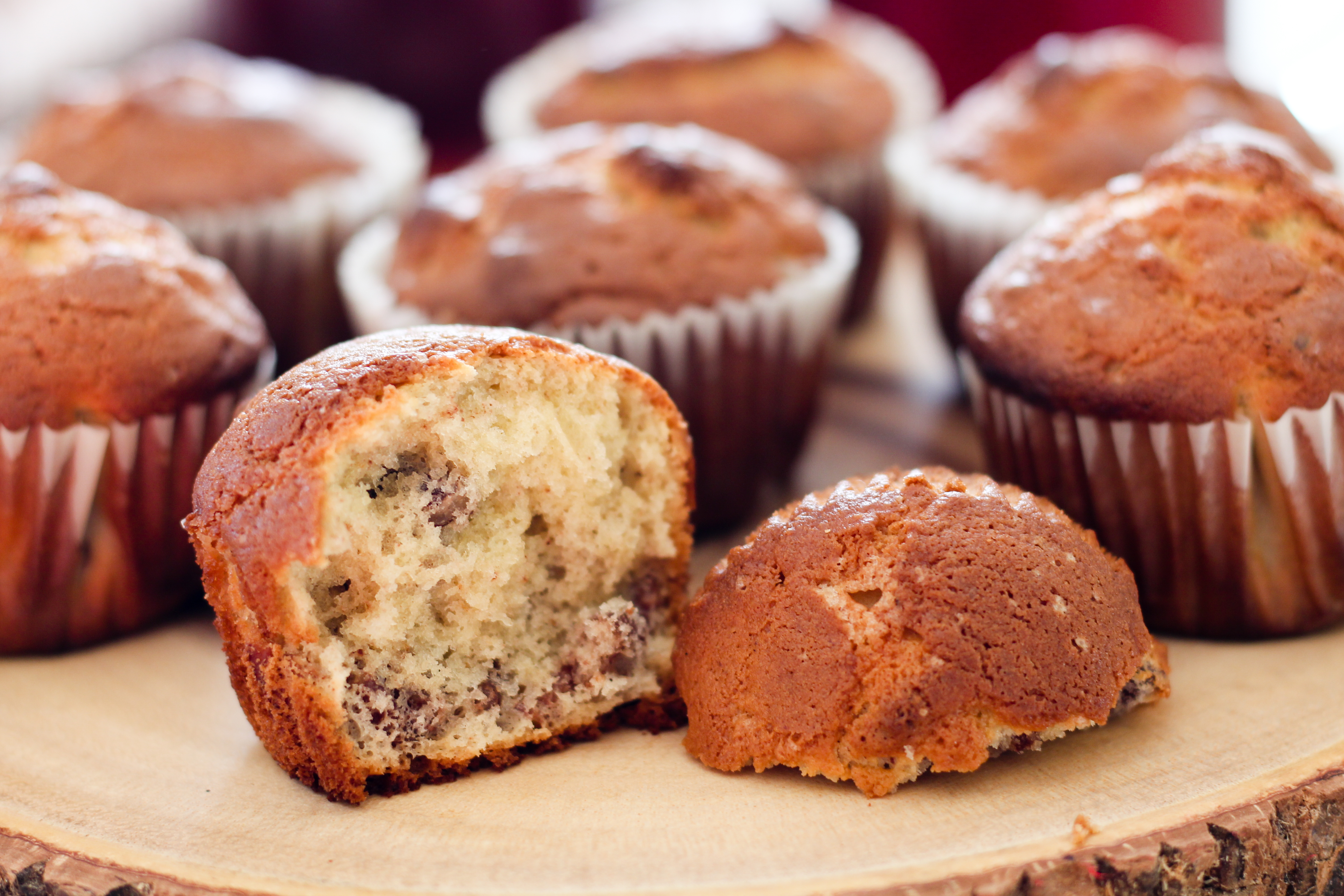 Pecan Sour Cream Muffins | The Ruby Kitchen